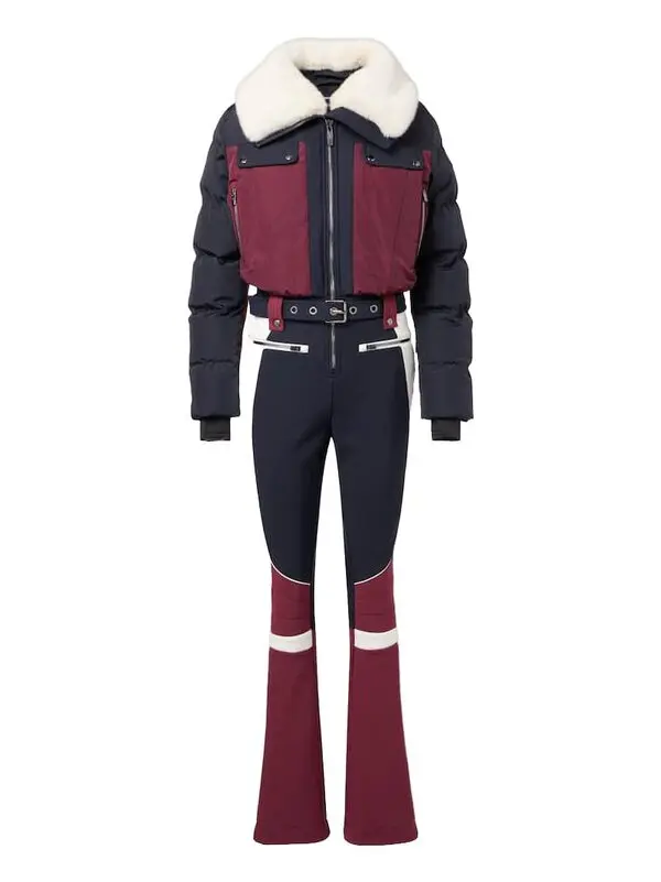 Fusalp Karei Faux Fur-trimmed Ski Suit - Multicoloured