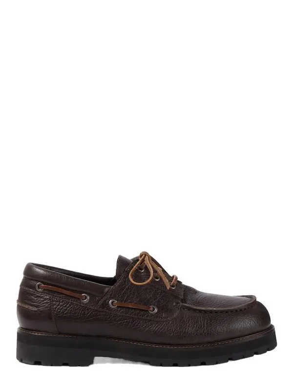 Studio Nicholson Guston Leather Loafers - Brown