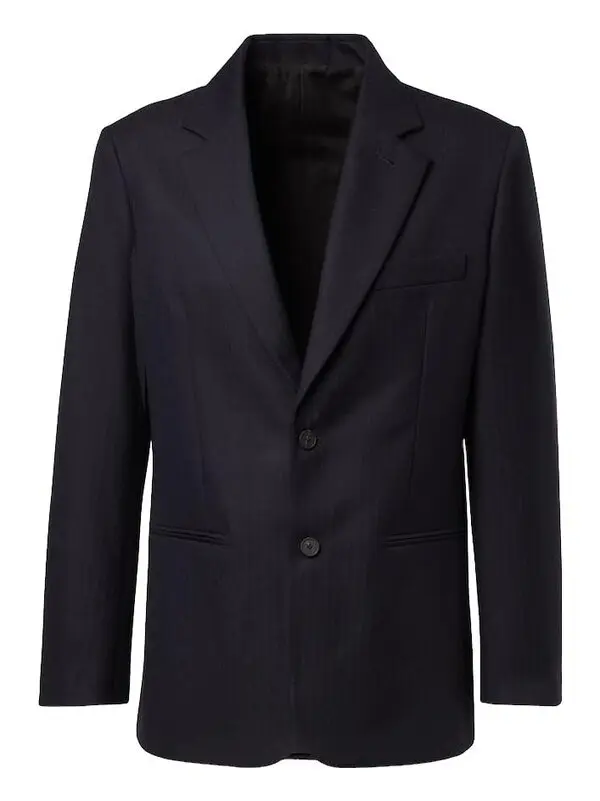 Studio Nicholson X Aaron Levine Burlington Wool Blazer - Blue