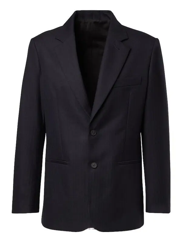 Studio Nicholson X Aaron Levine Burlington Wool Blazer - Blue