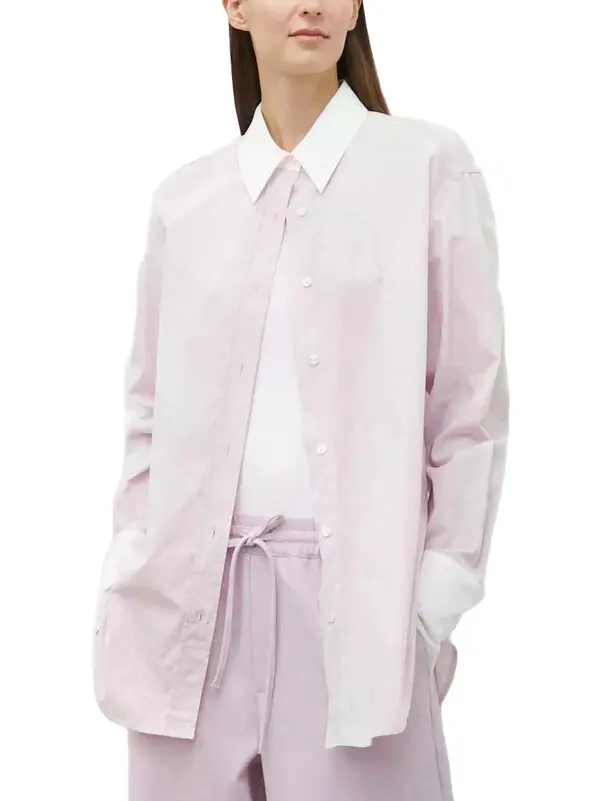 SAMSOE SAMSOE Salovas Collared Shirt - Pink