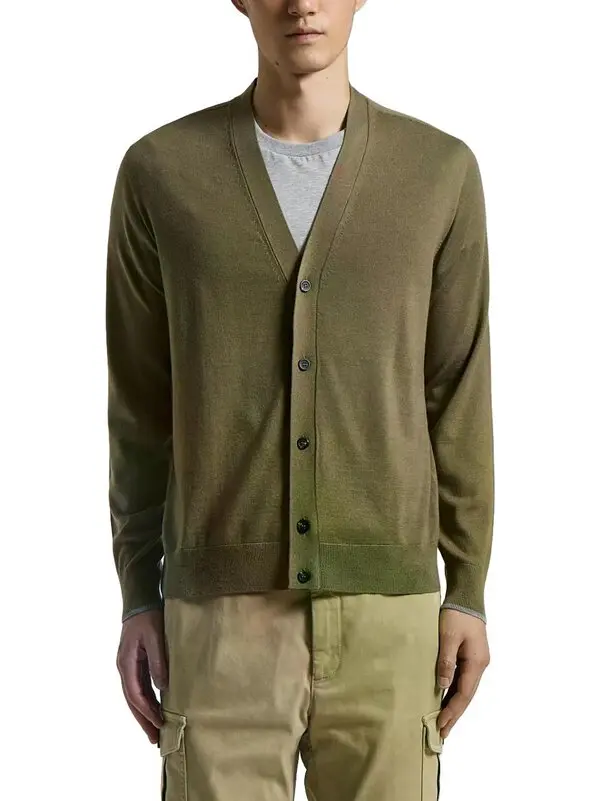 Peserico V-neck Cardigan - Green