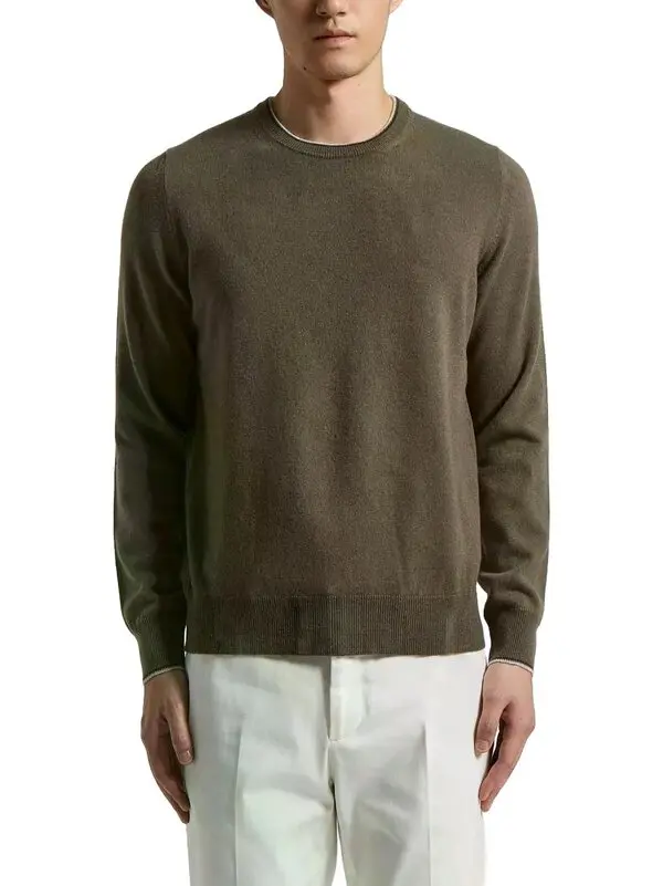 Peserico Crew-neck Sweater - Green
