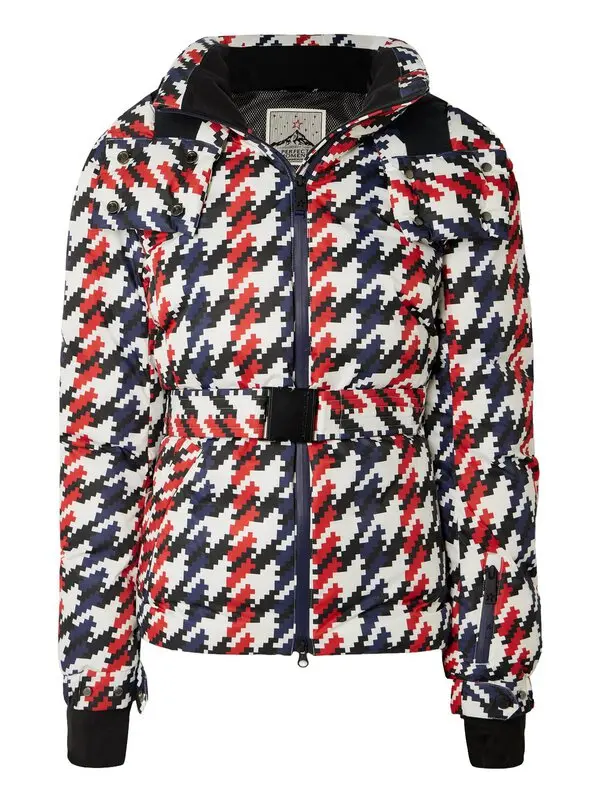 Perfect Moment Candice Hooded Down Ski Jacket - Red