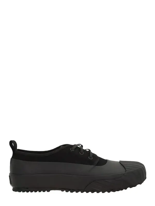 MOONSTAR Lace-up Canvas Sneakers - Black