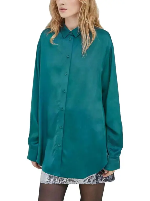 SAMSOE SAMSOE Alfrida Buttoned Shirt - Green