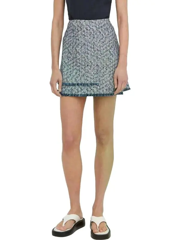 SAMSOE SAMSOE Salinez Mini Skirt - Blue