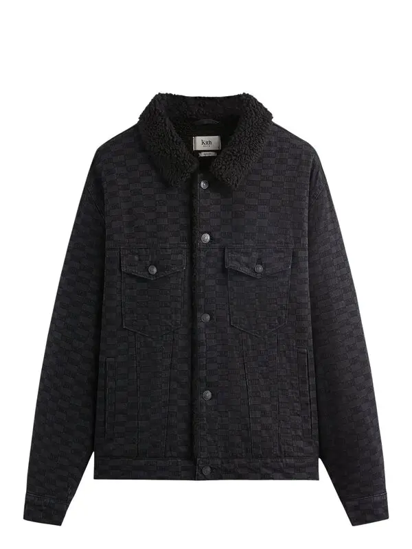 Kith Sherpa Lined Centre Jacket - Black