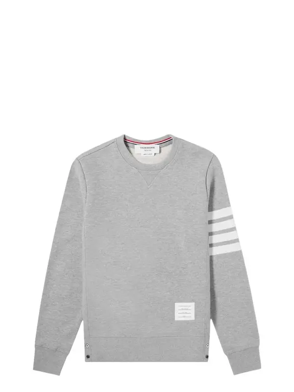 Thom Browne Classic 4 Bar Sweatshirt - Grey
