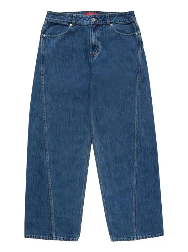 Eckhaus Latta Bend Jeans - Blue