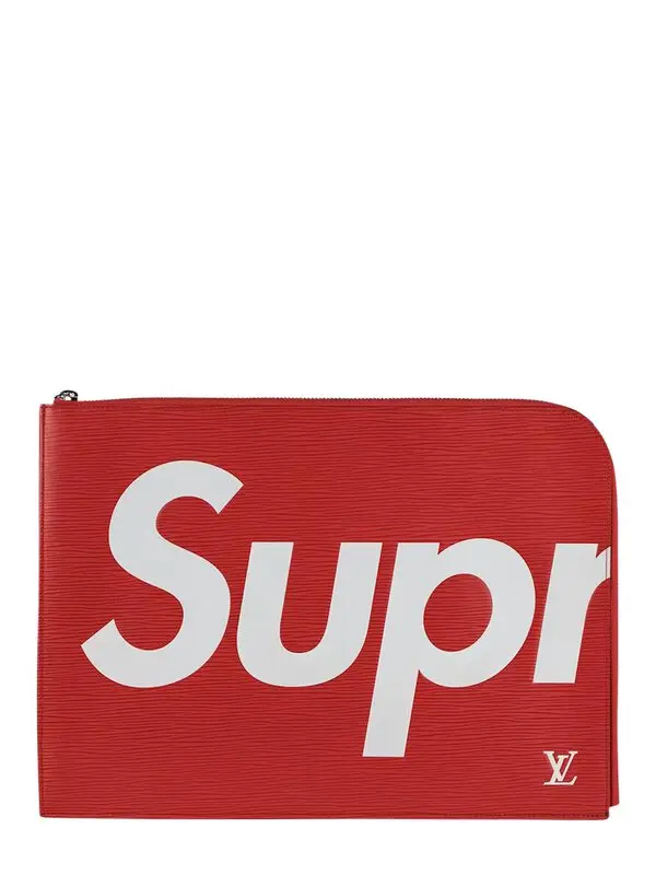 LOUIS VUITTON X Supreme Pochette Jour - Red