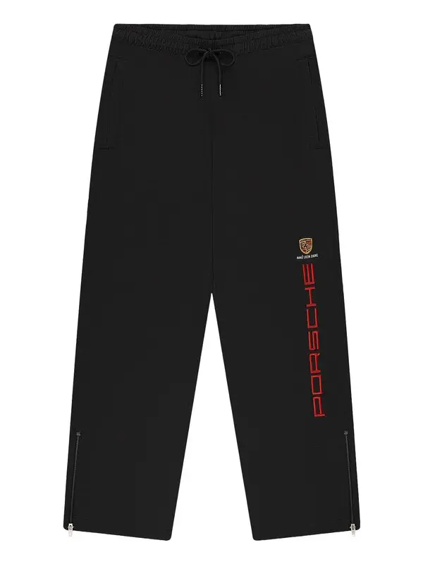 Aimé Leon Dore X Porsche Nylon Track Pant - Black