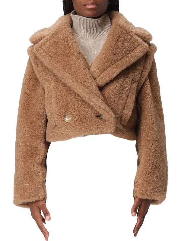 Max Mara Fur Coat - Beige