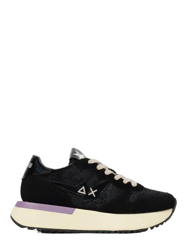 SUN 68 Low Top Sneakers - Black