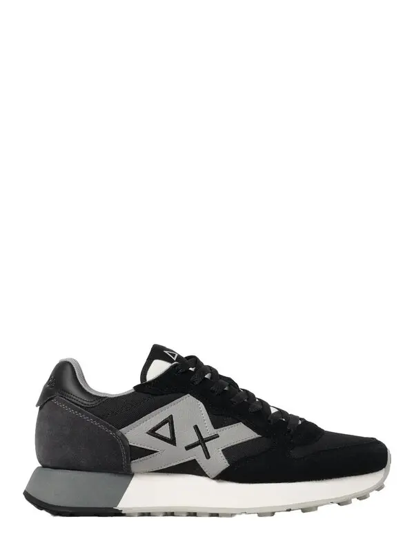 SUN 68 Lace-up Sneakers - Black