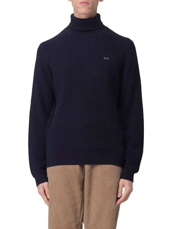 SUN 68 Pullover Sweater - Blue