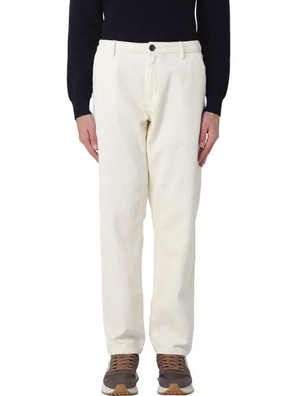 SUN 68 Trousers - Yellow Cream