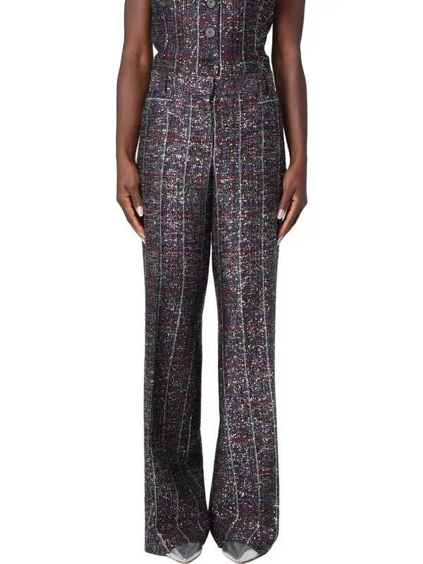 Missoni Tailored Wide Leg Pants - Black