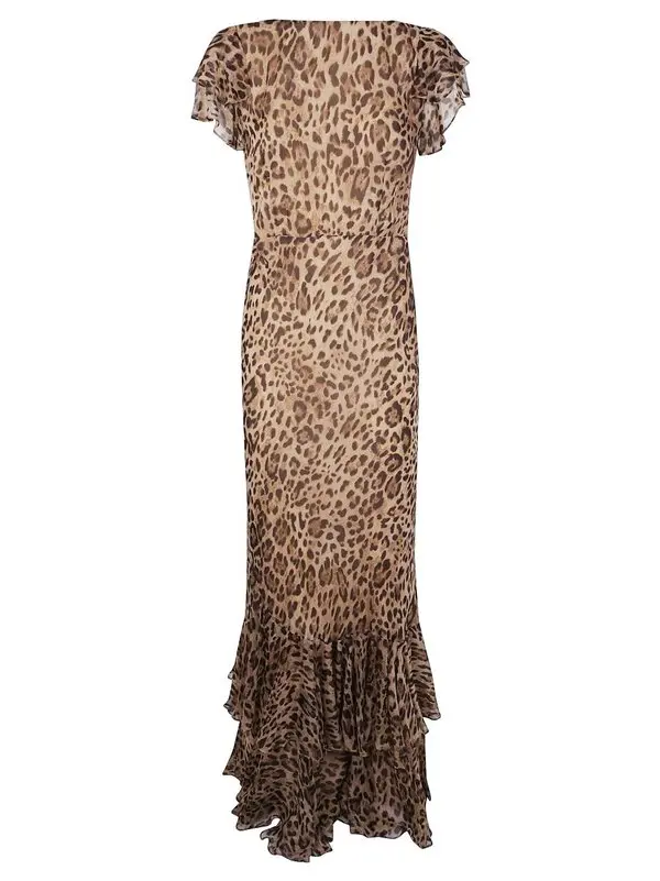 Rixo Dress - Brown