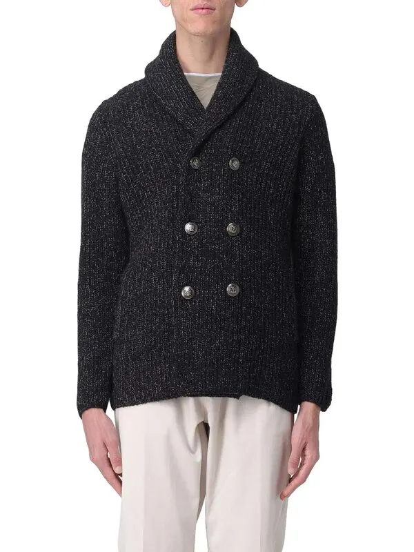 Brunello Cucinelli Shawl Collar Sweater - Black