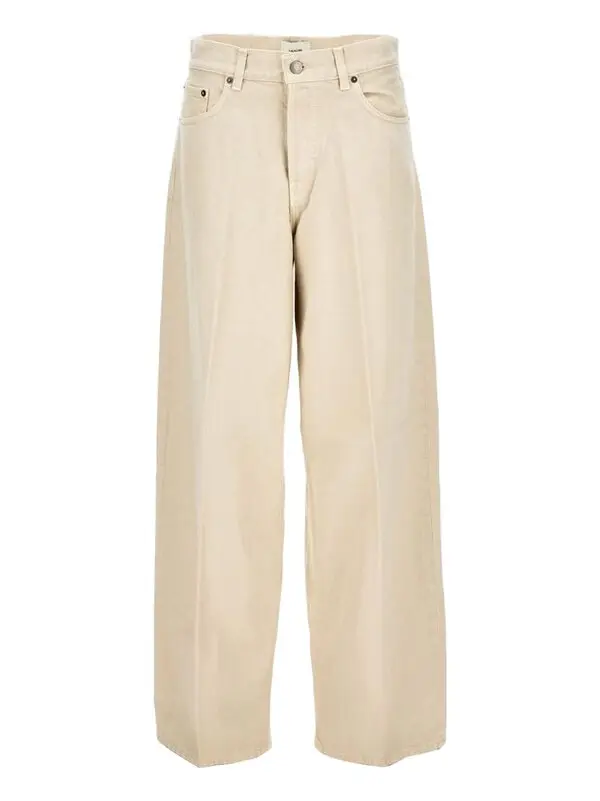 HAIKURE Wide Leg Jeans - White