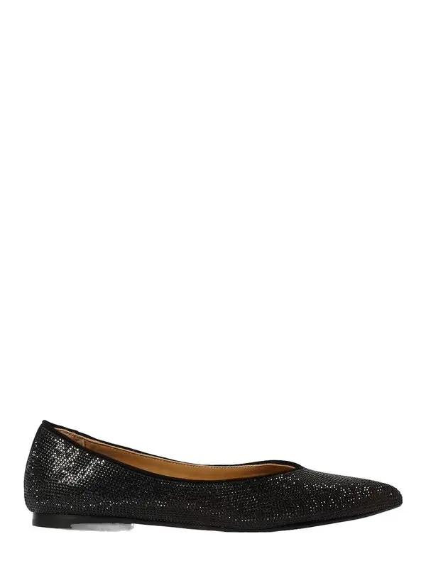 ANNA F. Ballerina Flat - Black