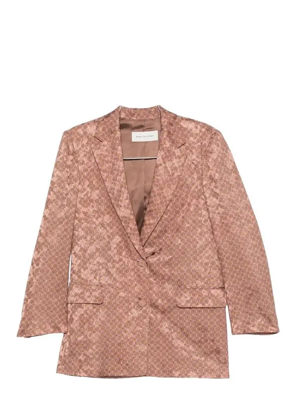 Dries Van Noten Bastis Single-breasted Jacket - Pink