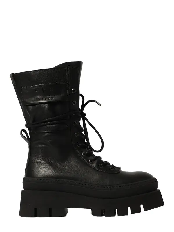 SUMMERY COPENHAGEN Lace-up Boots - Black