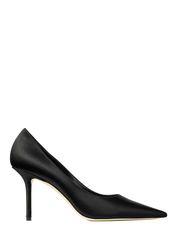 JIMMY CHOO Lvoe Leather Pumps - Black