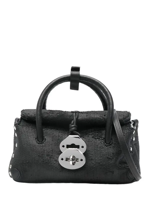 ZANELLATO Dotta Cbi Baby Leather Handbag - Black
