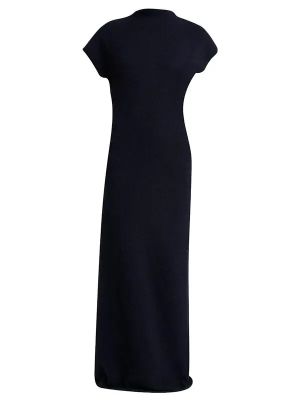Proenza Schouler Abie" Wool Maxi Dress - Navy