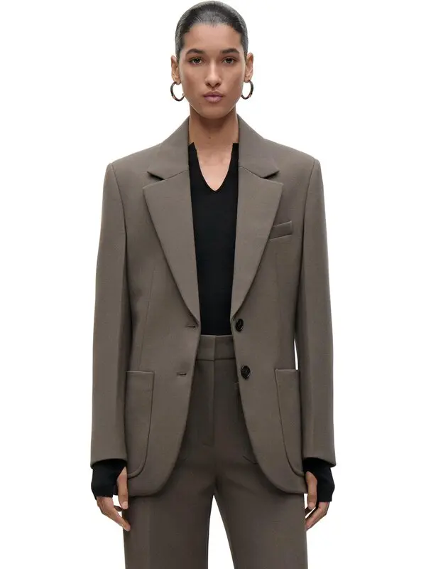 Victoria Beckham Katherine Jacket - Khaki