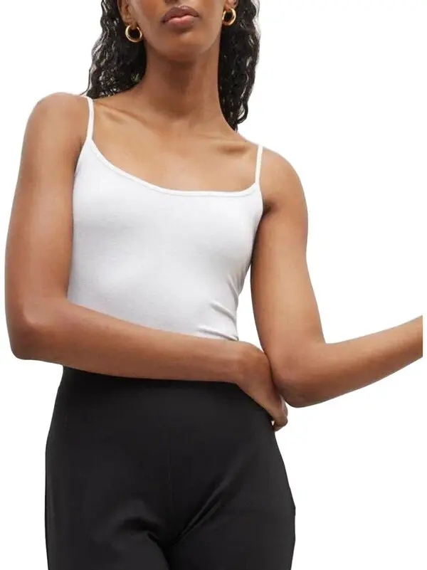 Majestic Filatures Scoop-neck Camisole - White