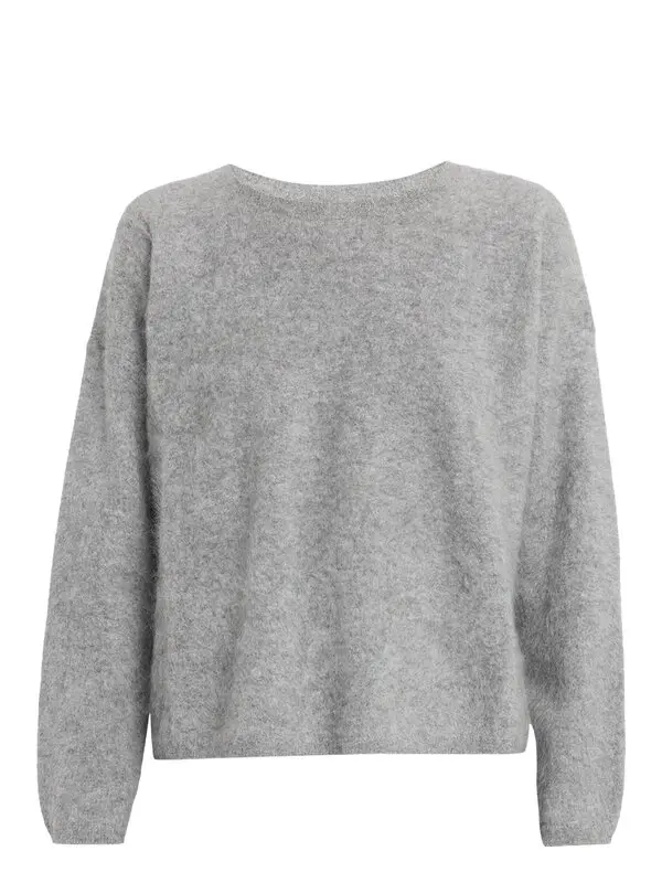 Eileen Fisher Crewneck Cashmere Sweater - Ash