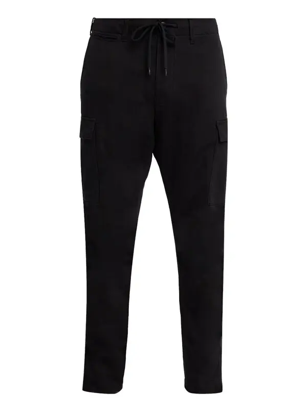 Ralph Lauren Slim-fit Stretch Cargo Pants - Black