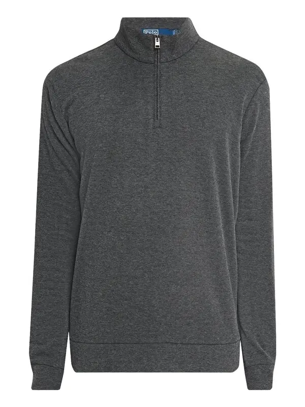 Ralph Lauren Textured Quarter-zip Pullover - Windsor He