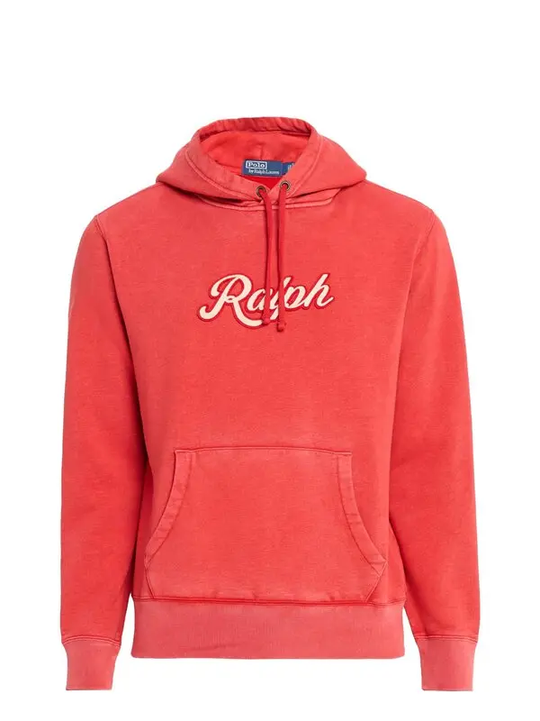 Ralph Lauren Logo Hoodie - New Brick