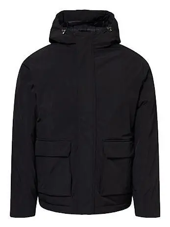ARNE Flap-pocket Padded Jacket - Black