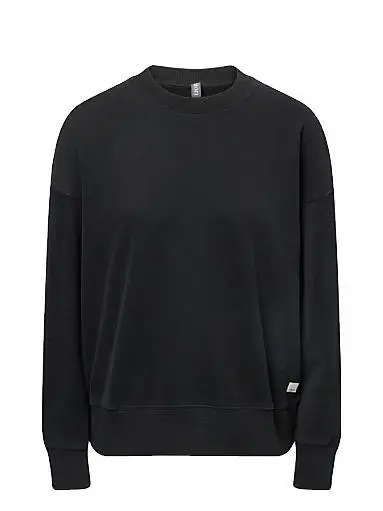 Vuori Cotton-blend Sedona Weekender Sweatshirt - Black
