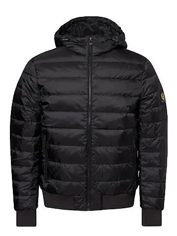 Belstaff Control Hooded Shell-down Jacket - Black
