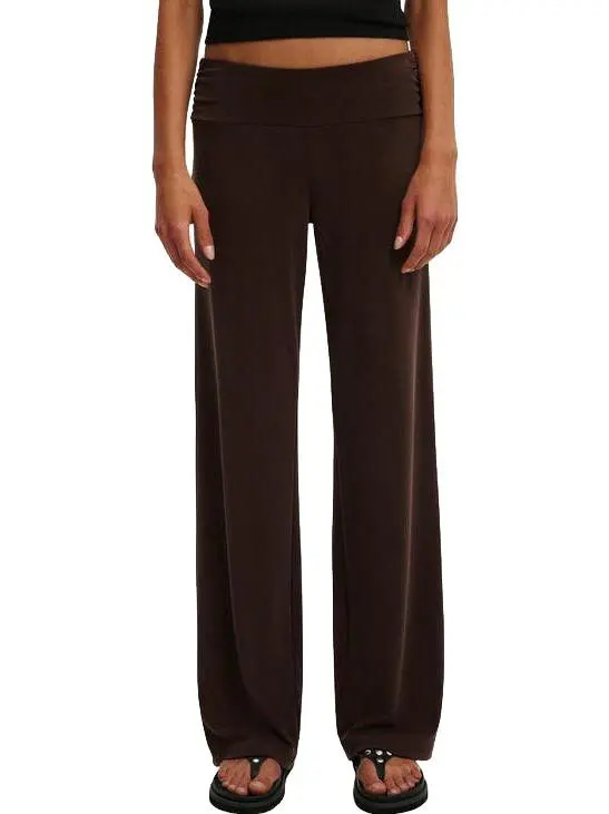 COTTON ON Relaxed Leg Pant - Dark Oak