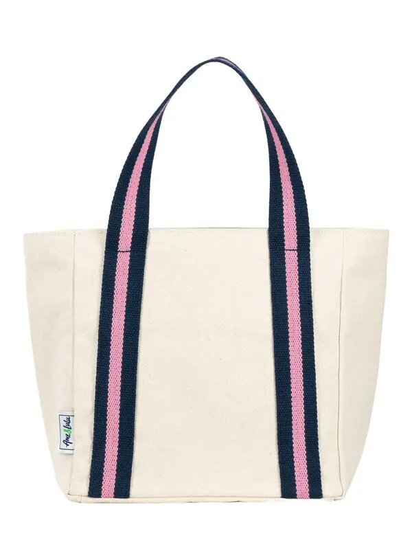 AME & LULU Mini Hamptons Tote - Pinkberry