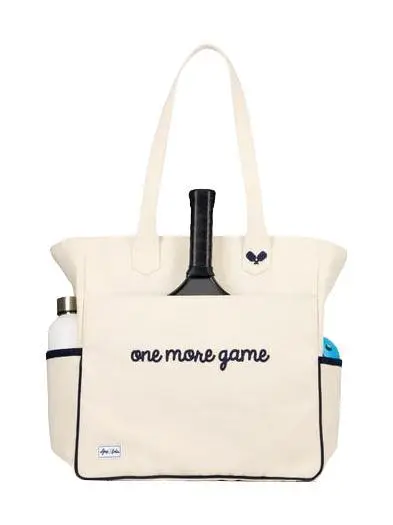 AME & LULU Cross Court Tote - One More Game