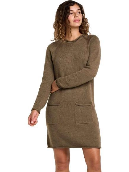 TOAD & CO Alpineglo Sweater Dress - Soil