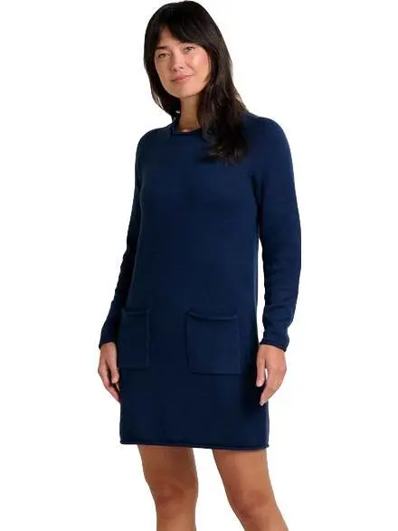 TOAD & CO Alpineglo Sweater Dress - True Navy