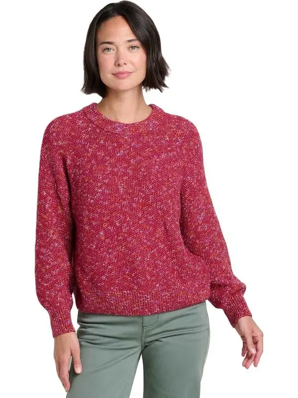 TOAD & CO Twigtree Crew Pullover Sweater - Beet