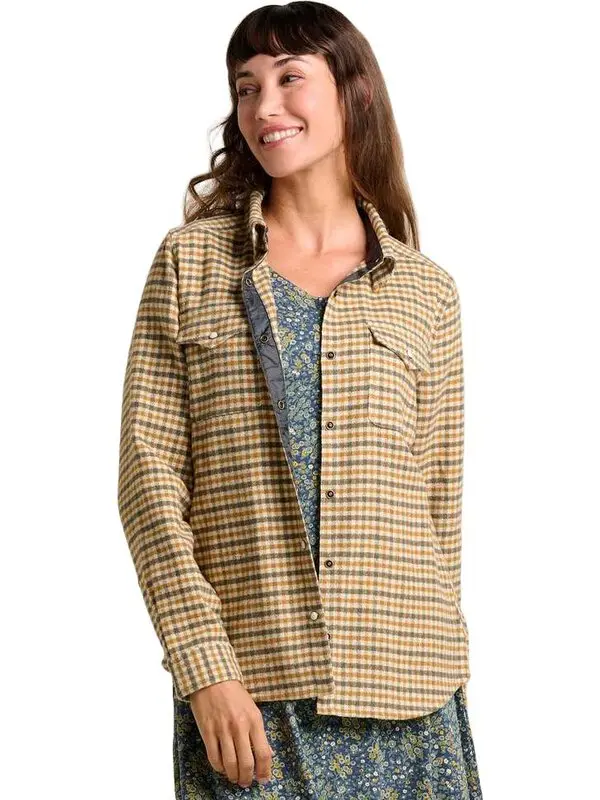 TOAD & CO Folk Yeah Shirt Jacket - Kelp