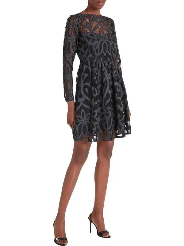 TEMPERLEY LONDON Louis Mini Dress - Black