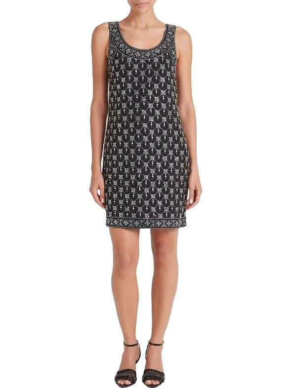 TEMPERLEY LONDON Gallantry Mini Dress - Black