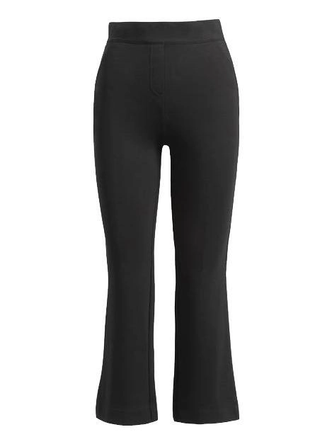 SINGLE STITCH Shaping Cropped Kick Flare Pant - Black